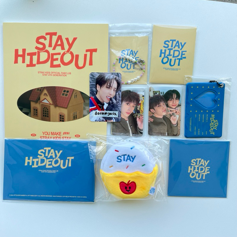 Stray kids skz 4a Generación stay hideout fanclub fankit Fotocard pc ...