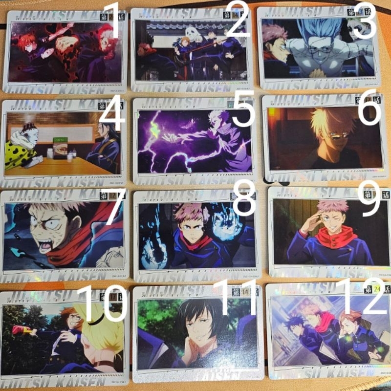 [Licencia Oficial] Jujutsu Kaisen Tarjeta De Colección Original Kayou ...