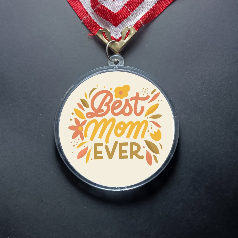 Medalla Personalizada-Mejor Mamá De La Historia Del Día Madre Al ...