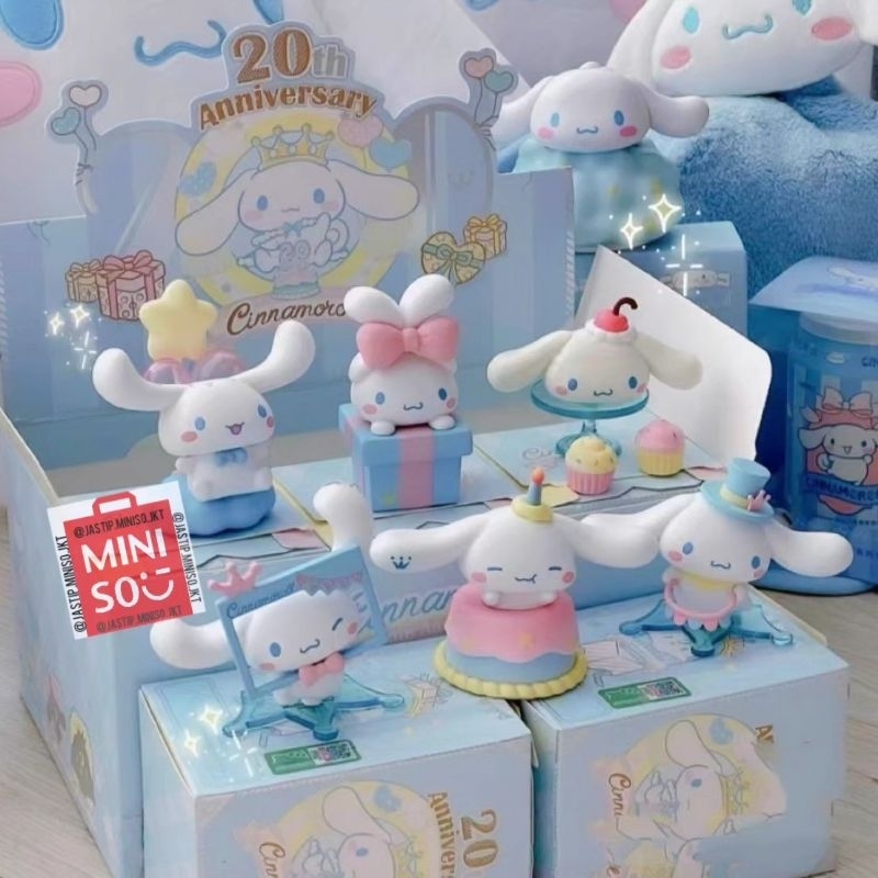 Miniso x SANRIO Caja Ciega Figura CINNAMOROLL Edición Limitada (1pc ...