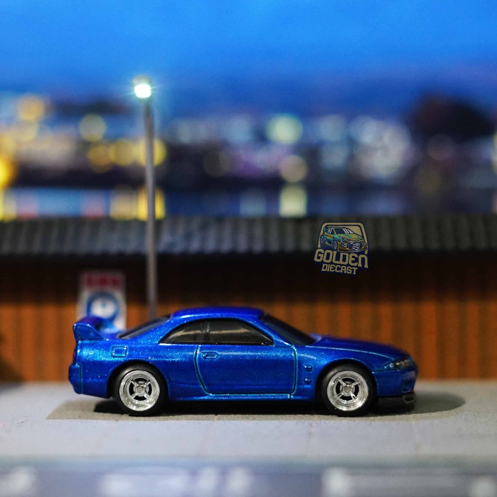 Hot WHEELS NISSAN SKYLINE GT-R33 Azul-Suelto (Buen Estado-Ruedas De ...