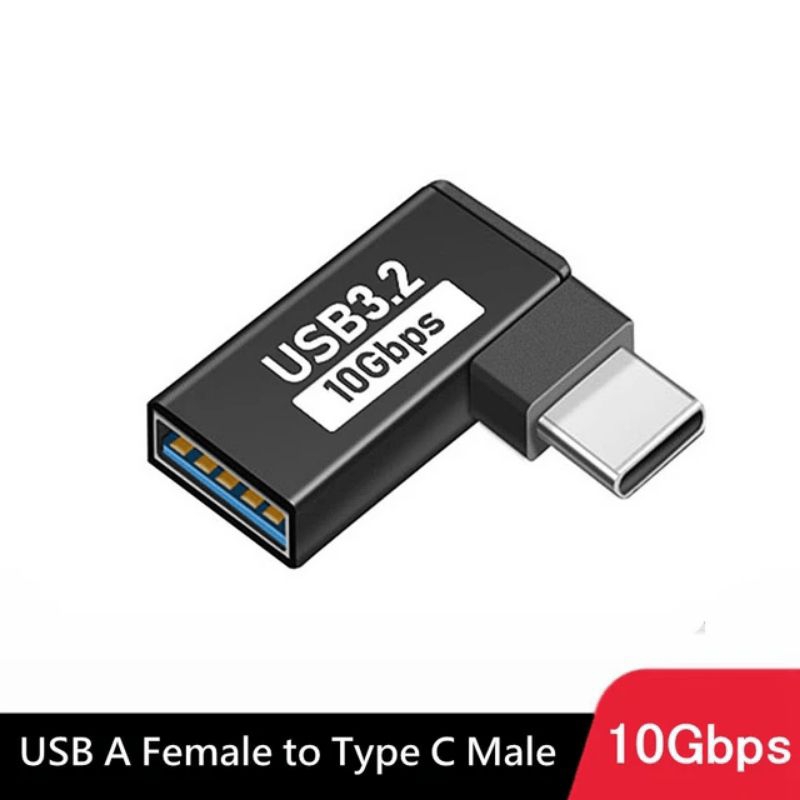 Adaptador De Conector Otg USB Tipo C Macho A Hembra 3.0 Convertidor ...