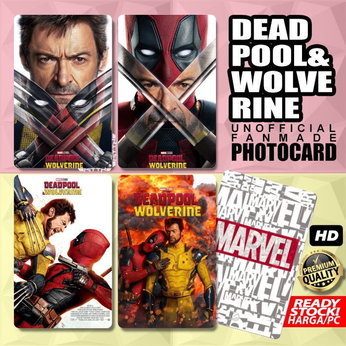 Tarjeta Fotográfica Deadpool Wolverine | Shopee México