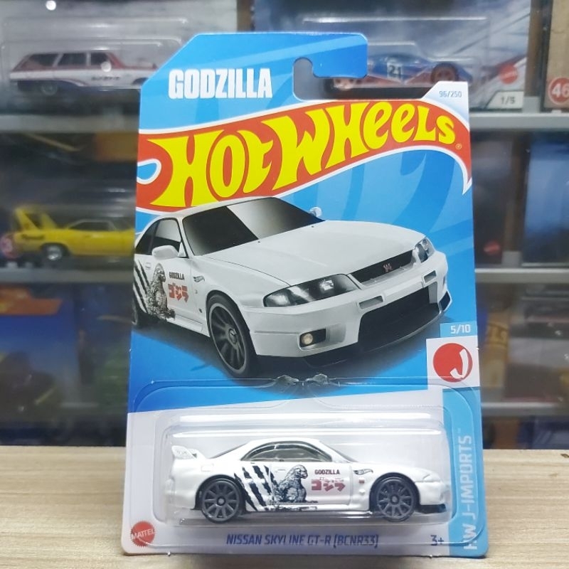 Hot WHEELS NISSAN SKYLINE GTR BCNR33 GODZILLA 2024 | Shopee México