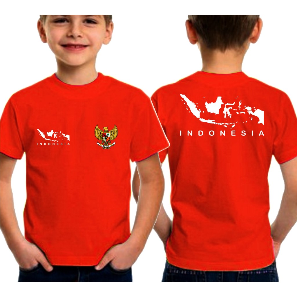 Mapa De GARUDA HUT-RI Día De La Independencia INDONESIA Ropa De Niños ...