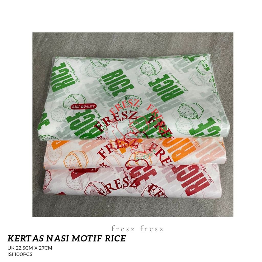 [500] Papel De Arroz Impresión De KFC Grado Alimenticio Antiadherente ...