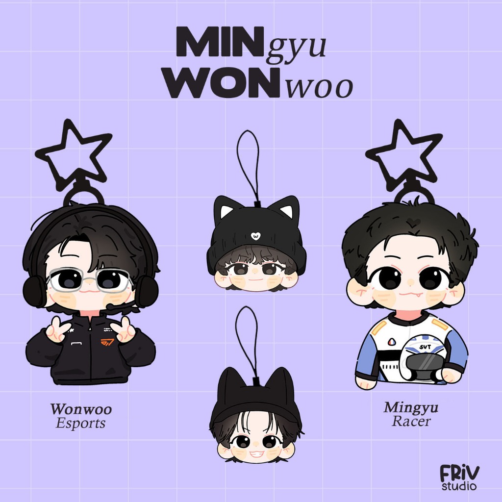 Llavero CHIBI WONCOO MINGYU T1 F1 | Shopee México