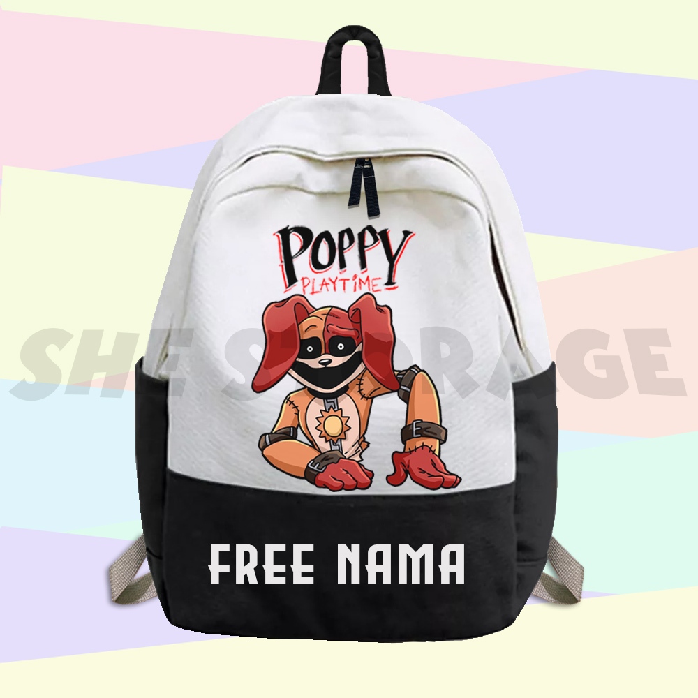 Mochila Para Niños DOGDAY POPPY PLAYTIME 3a Bolsa Escolar Smile ...