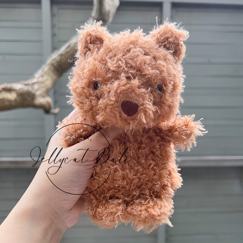 Jellycat Pequeño Oso Nuevo Original Marrón Grizzly Panda Linda Muñeca ...