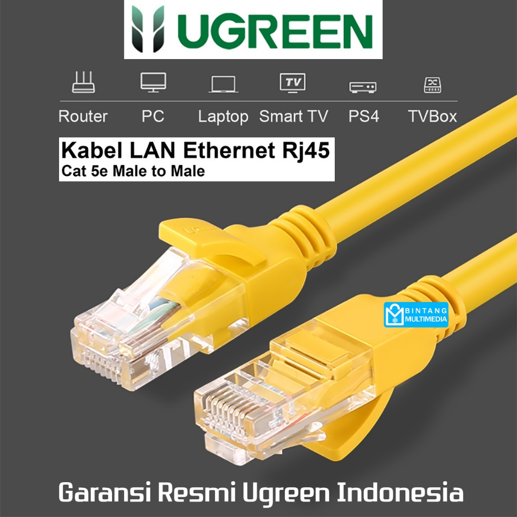 Ugreen Cable LAN RJ45 CAT5e UTP 1M 3M Módem Conexión Router Internet ...
