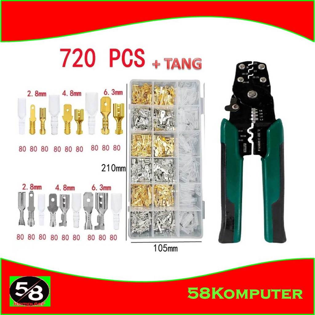Paquete Completo Skun Sekun Terminal Macho A Hembra 270 315 720pcs ...