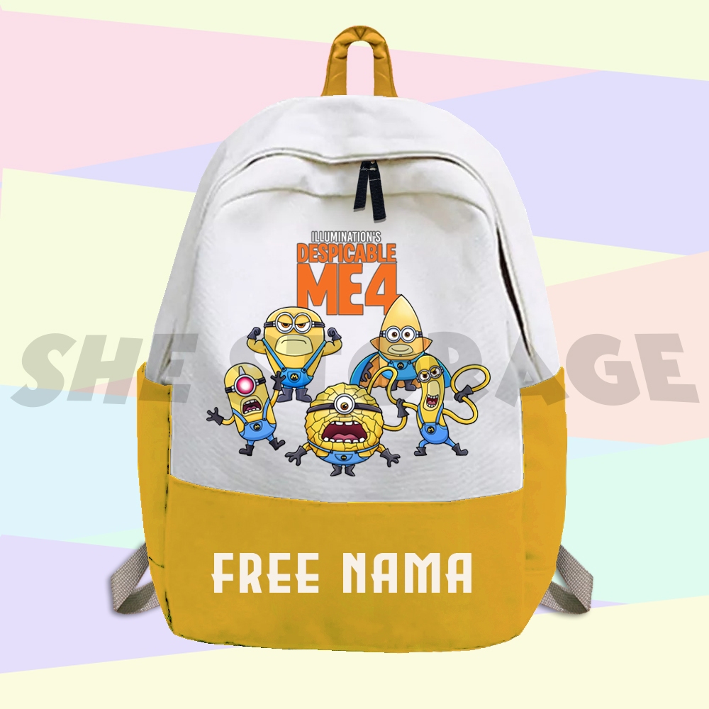 MINION DESPICABLE ME 4 Todos Los Personajes MEGA JERRY/DAVE GUS MEL ...