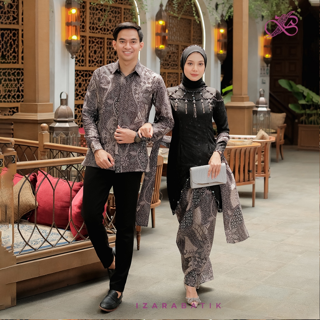 Cynthia Hitam-Traje Moderno Batik Kebaya Solicitud De Invitación De ...