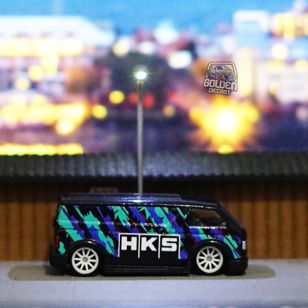 Hot WHEELS PREMIUM MBK VAN HKS-Suelto (Buen Estado) | Shopee México