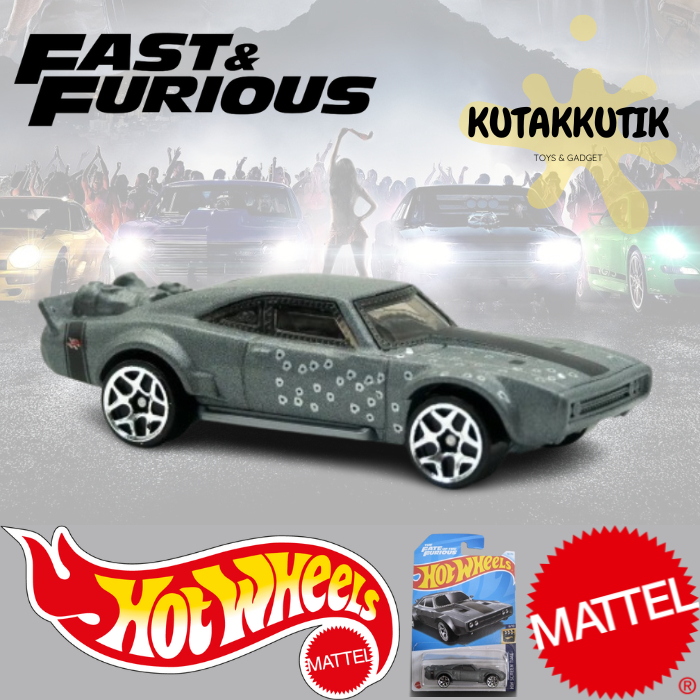 Hot Wheels Mobil Muscle Car Dodge Cargador De Hielo DOM Lote D 2024 HW ...