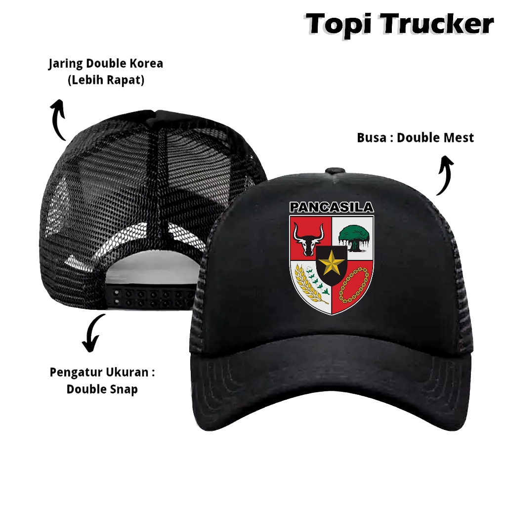 Pancasila Sombrero El Símbolo Del Estado Indonesio De La República De ...