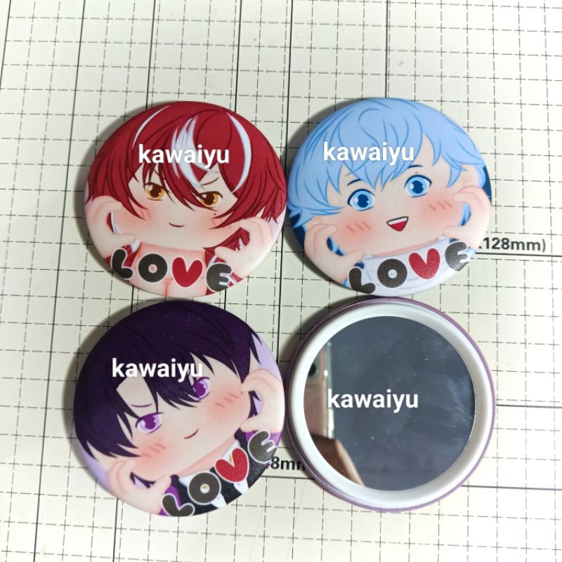 Espejo Redondo De Vidrio Personaje De Anime SOL4CE Harris Arion Souta ...