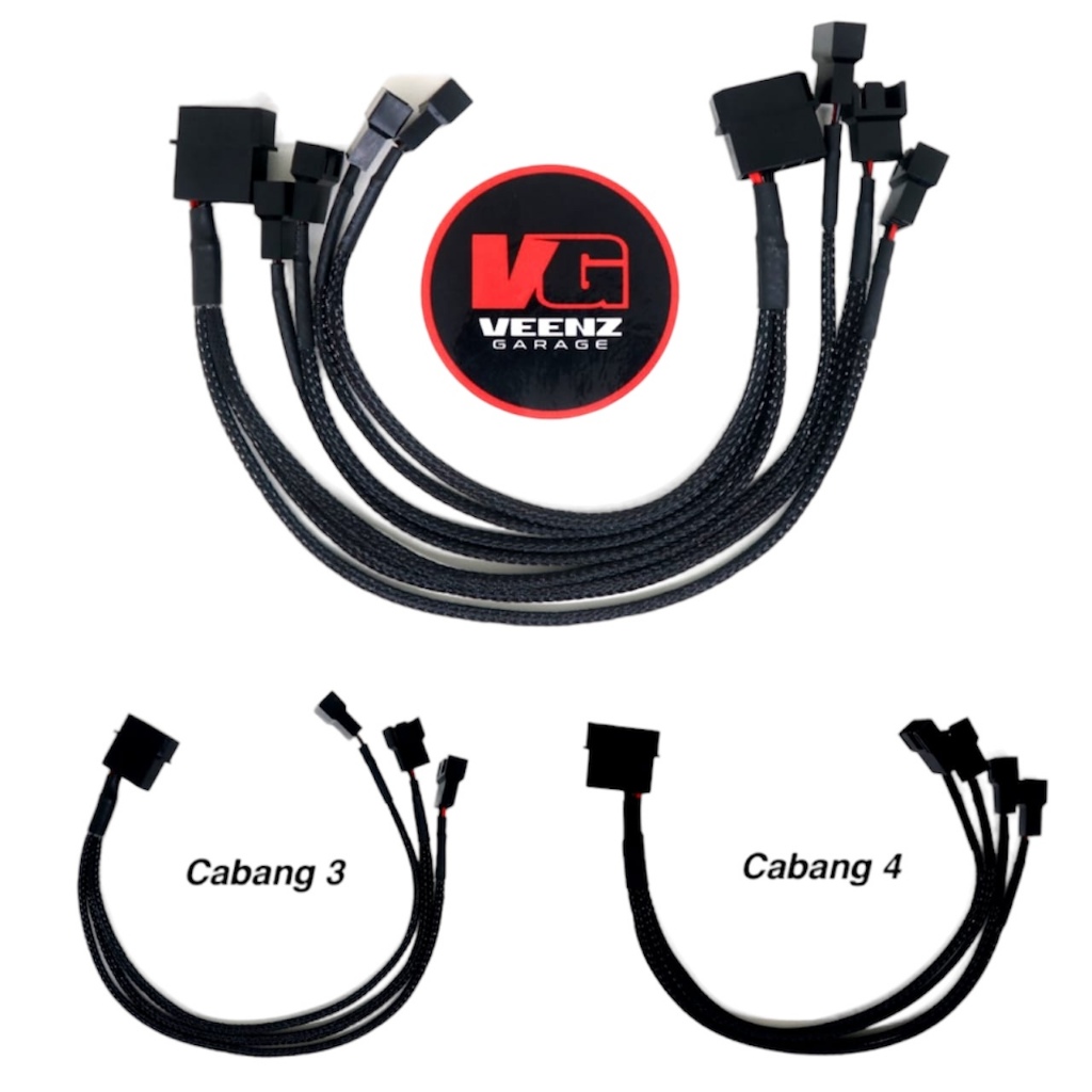 Cable Divisor HUB Molex A Conector PWM De 4 Pines | Shopee México