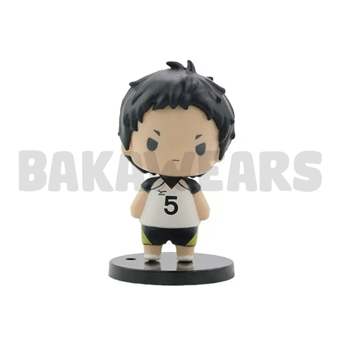Mini Figura De Acción Haikyuu ! : Linda Versión Kawaii-Bokuto , Hinata ...