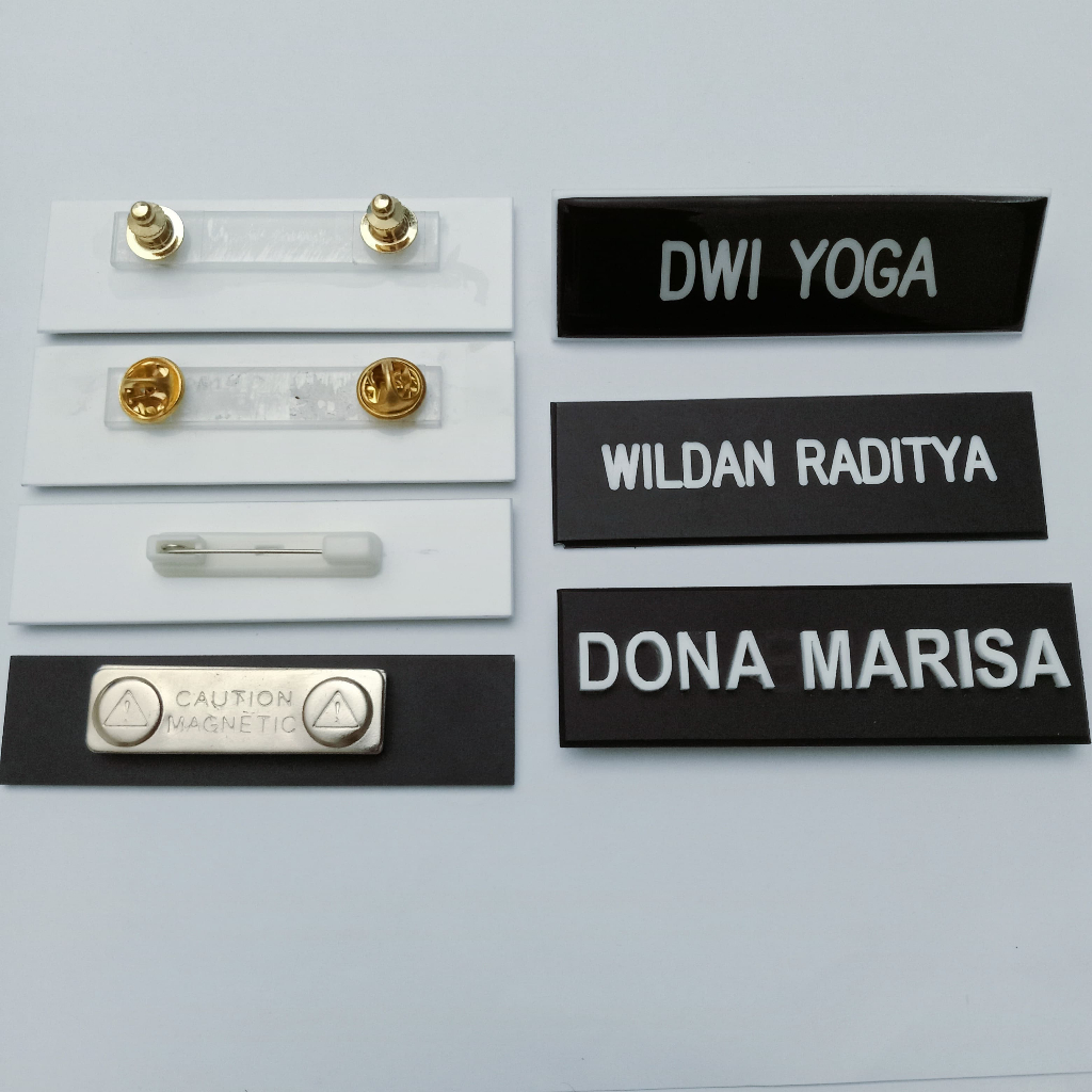 Placa De Identificación/Etiqueta De Nombre/Del Pecho/Atributos Fiscal ...