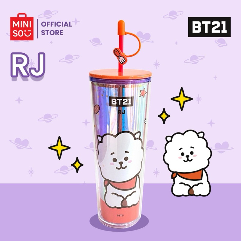 Vaso Miniso X BT21 800 ml RJ Shooky Tata Mang Cooky Koya | Shopee México
