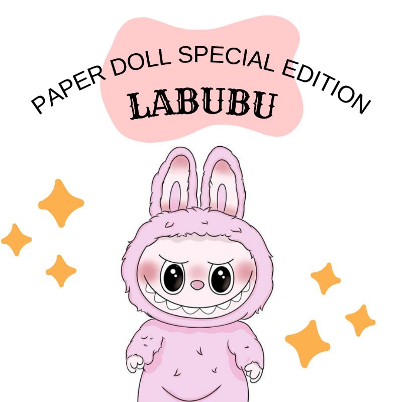 LABUBU Muñeca De Papel BEPEAN VIRAL BP AN | Shopee México