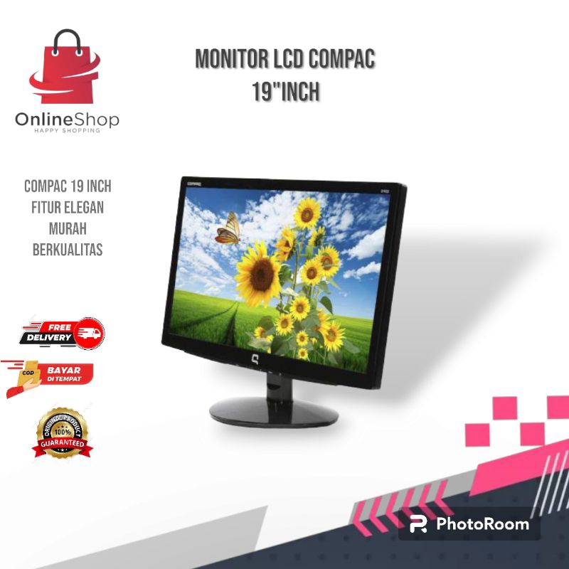 Monitor LCD De 19 " Pulgadas De Ancho Marca Compac Normal | Shopee México