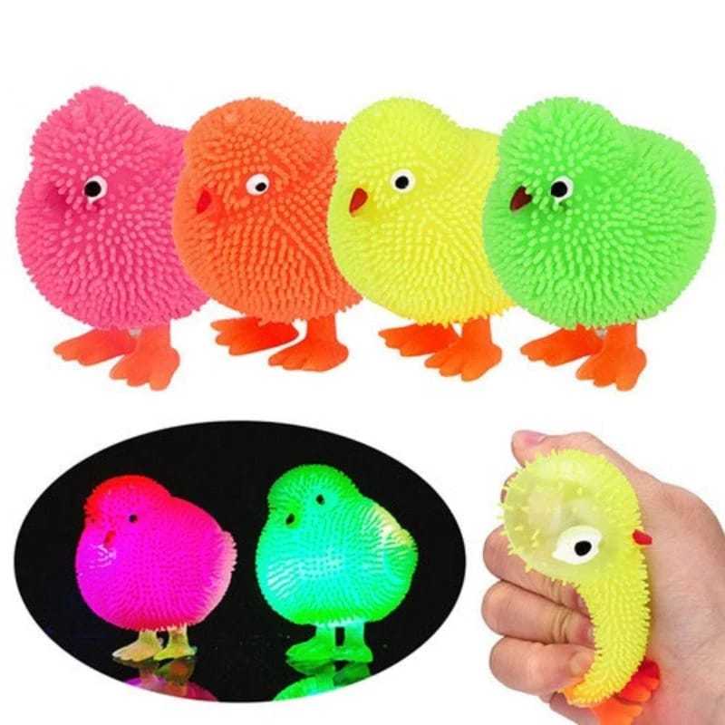 YOYO Juguete De Pollito Ligero Apretar En La Luz/SQUISHY Los Niños ...