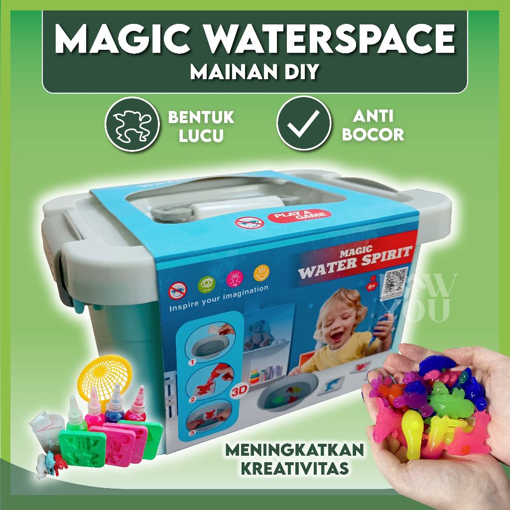 Juguetes Para Niños DIY Magic Waterscape Jelly Soap Color Viral Juguete ...