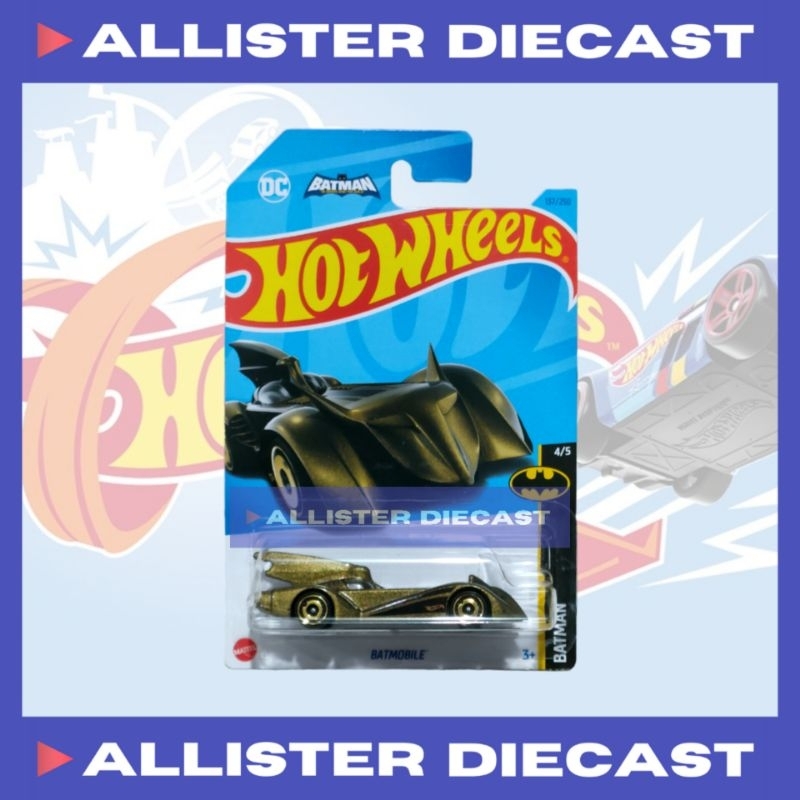 Hot Wheets Batman Batmobile Oro Bronce ALLISTER DIECAST Wheels Cobre ...