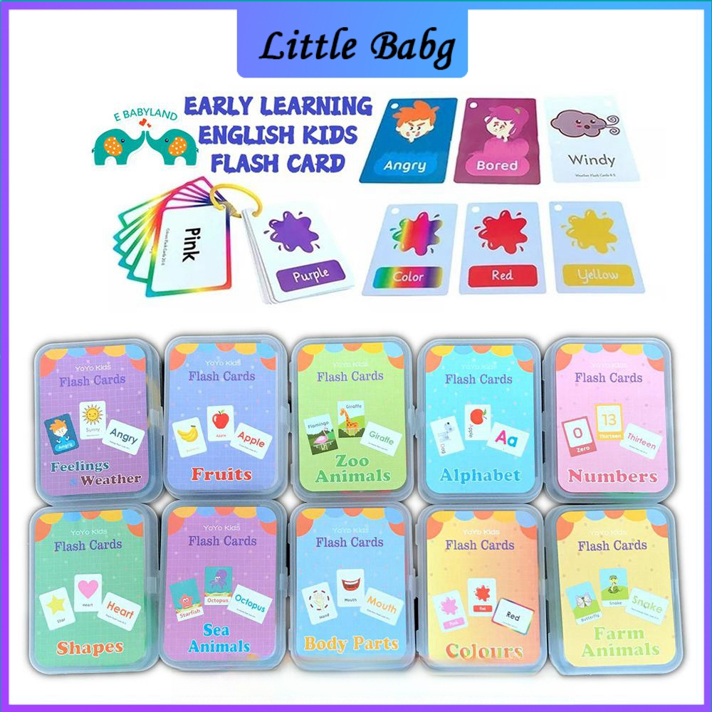 Tarjetas flash Educativas Para Niños Juguetes Educativos Inteligentes ...