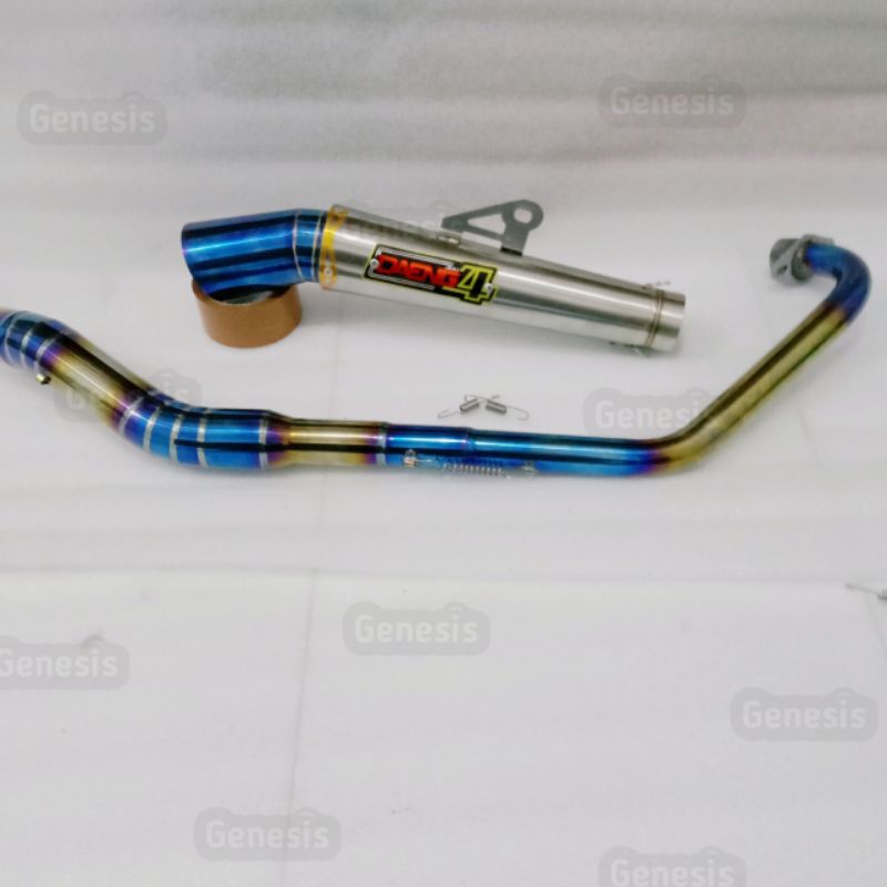 Daeng sai4 Escape Cónico De Especificaciones Abiertas Para tmx 125 155 ...