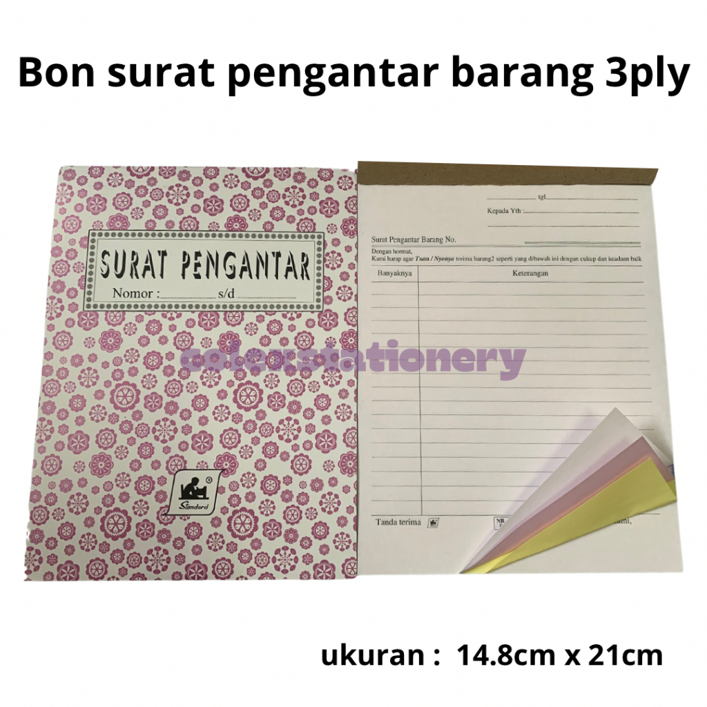 Recibo/Carta Para La Introducción De Productos NCR En Duplicados , 3 Tamaños Grandes ...