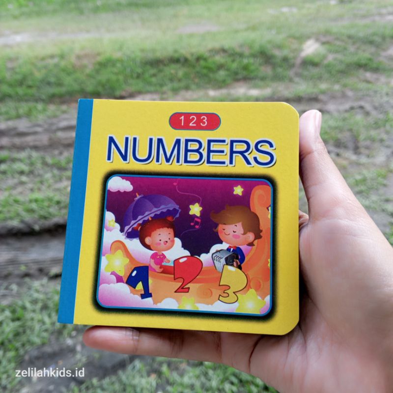 El Libro De Cartón Para Niños Pequeños Conoce Los Números Y Las Letras ...