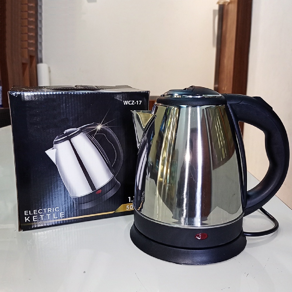 Joy KTB Tetera Eléctrica WARS Hervidor Eléctrico Calentador De Agua Acero Inoxidable 1.8l ...