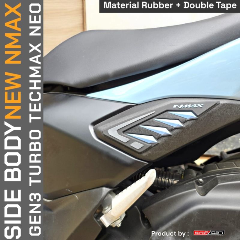 Motopad27 Goma Lateral Nuevo nmax techmax turbo neo 2024 | Shopee México