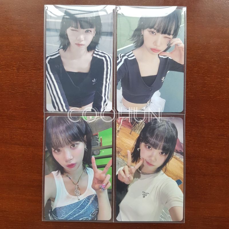 Le Sserafim Unforgiven Japón Oficial Photocard Trading Card Set Chaewon Eunchae Kazuha Sakura ...