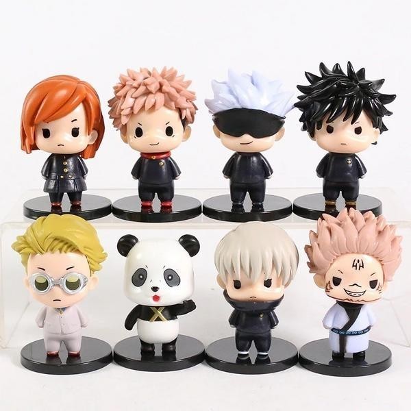 Topper Jujutsu Kaisen Figura Set 8 Itadori Megumi Satoru Gojo Sukuna ...