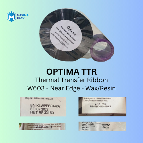 Cinta De Transferencia Térmica MESIN TTR La Marca Optima Para Imprimir ...