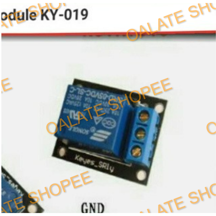 Ky-019 Módulo De Relé De 5V Ky19 Ky019 Wemos Nodemcu Esp32 Uno R3 Mega Etc | Shopee México