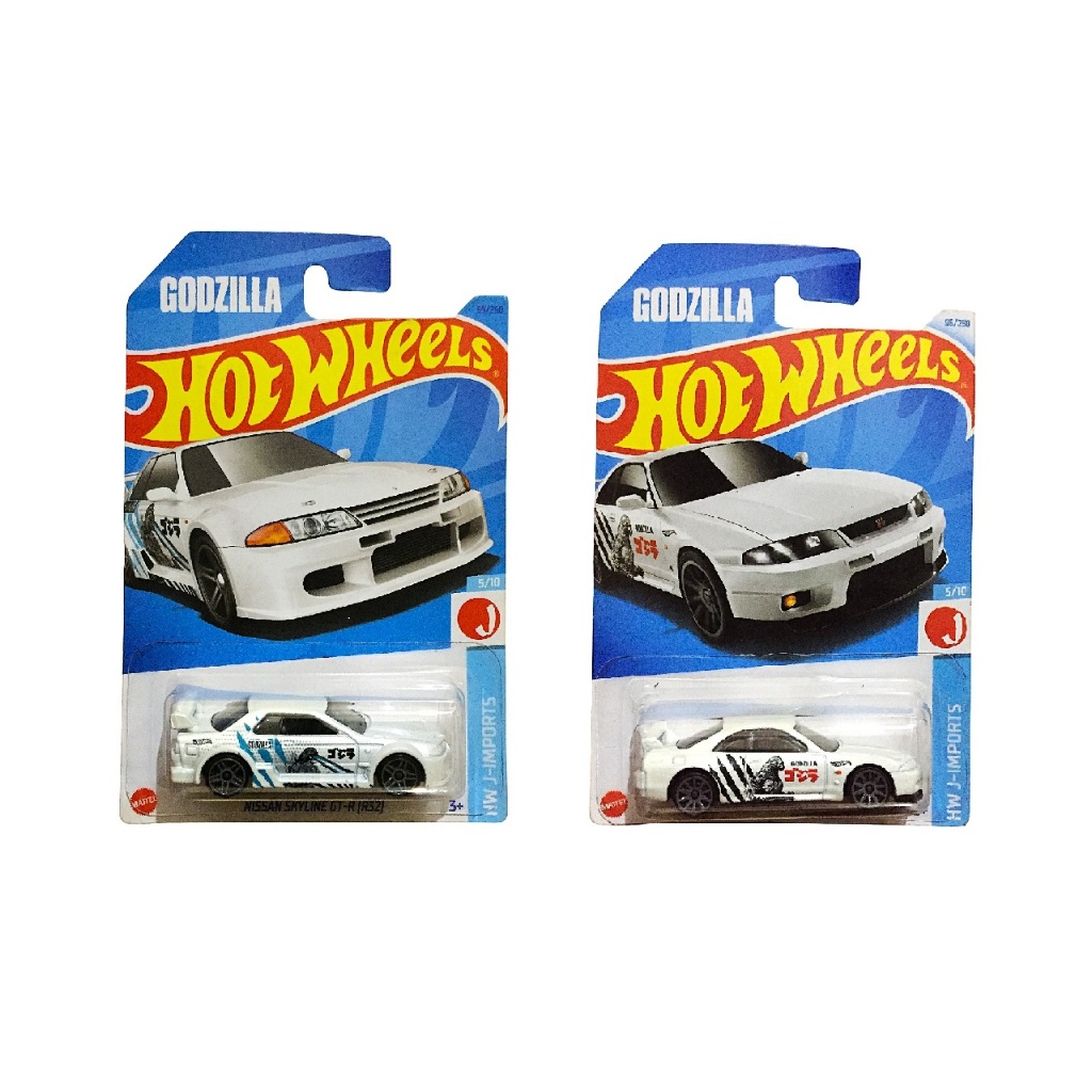Hot Wheels Godzilla Nissan Skyline GT-R R32 Y BCNR33 | Shopee México