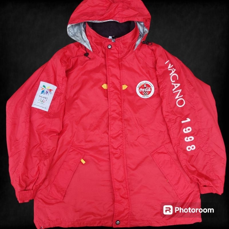 Chamarra Vintage COCA COLA Olímpica NAGANO | Shopee México