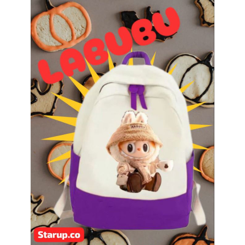 Ggs LABUBU Bolsa De Los Niños Para La Escuela De Preescolar De Jardín ...