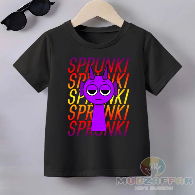 Camisa Para Niños SPRUNKI Personaje DURPLE | Shopee México
