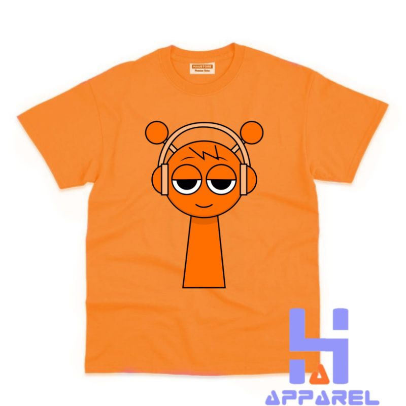 Camisa Para Niños INCREDIBOX SPRUNKI Naranja | Shopee México