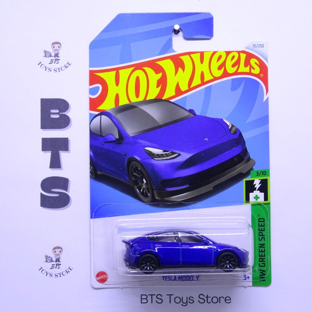 Hot Wheels Tesla Modelo Y Azul | Shopee México
