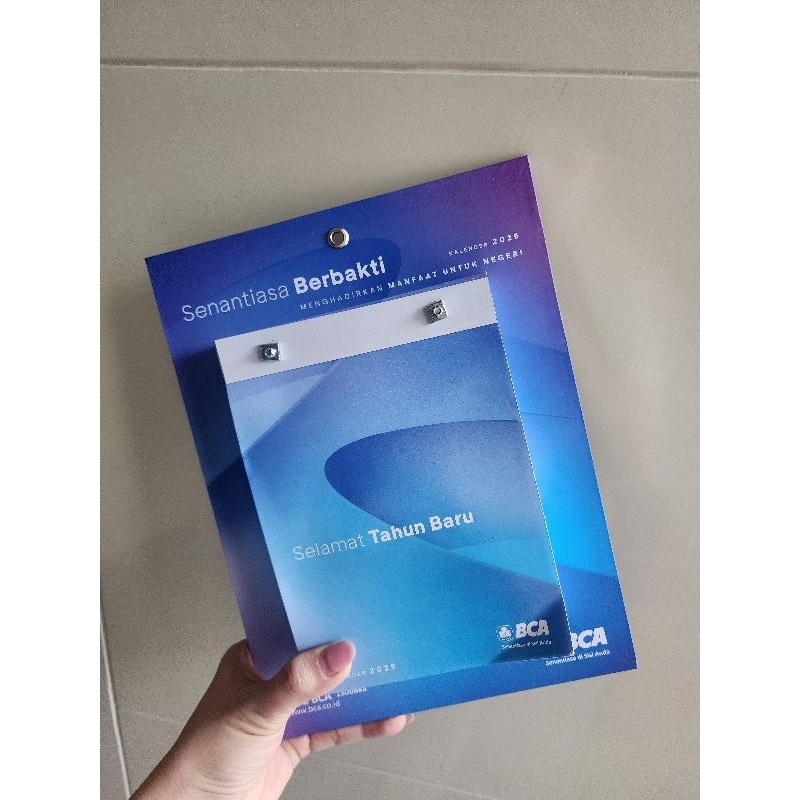 Calendario BCA 2025 De Mesa De Banco Prioritario PANIN BANK DBS PT ...