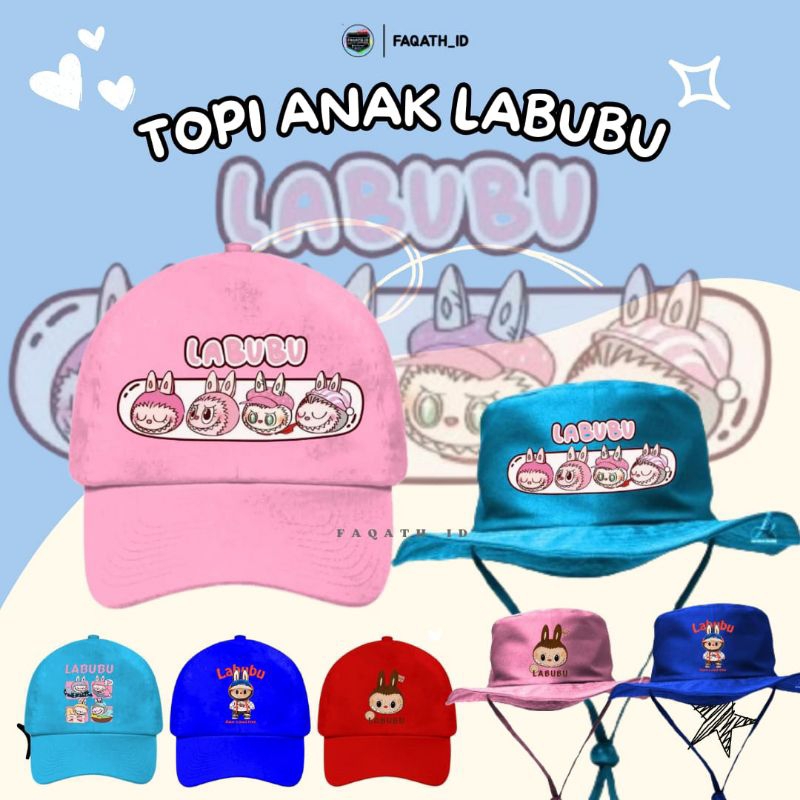 Viral Labubu Sombreros Para Niños-Y Niñas | Shopee México