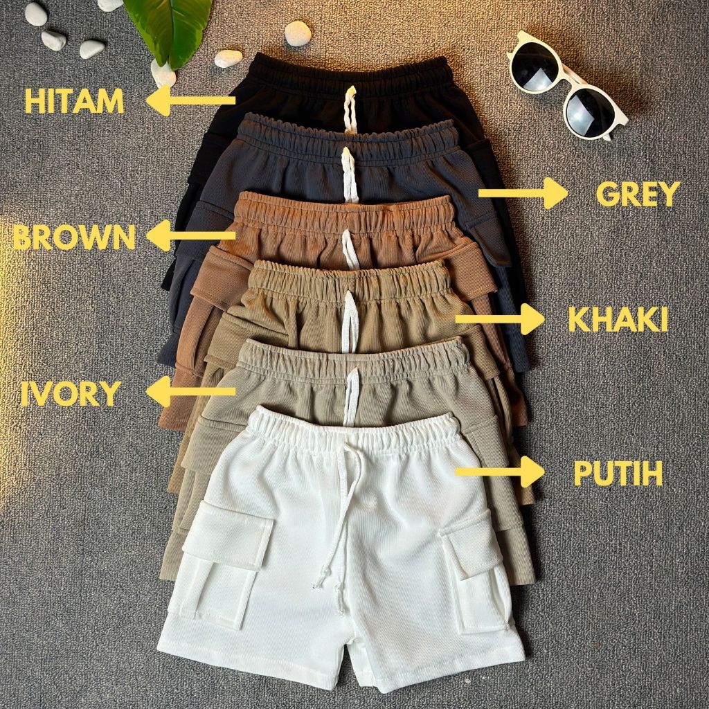 Pantalones cargo Para Niños , Cortos De 2 A 6 Años brodshot | Shopee México