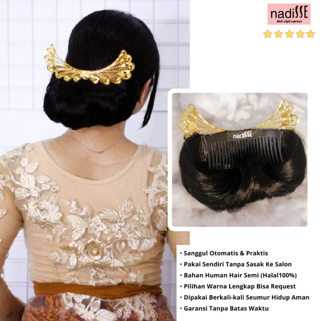 Nadisse Moderno Y Lujoso Bollo De Pavo Real De Oro-Pelo Listo Para Usar ...